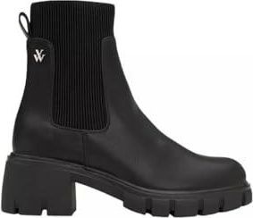 Vanessa wu Bottines ANNIE Noir Femme Noir