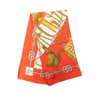 Herm&egrave;s Pre-owned Cliquetis Scarf - Femme - Pre-owned - Rouge - Taille: ONE Size