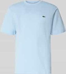 Lacoste Regular Fit T-Shirt aus reiner Baumwolle