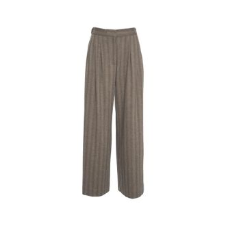 ottod'Ame Weite Marrone Hose Aw25 - - Trousers - Damen - Beige - XS