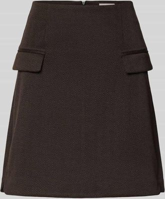 Ichi Minirock mit Pattentaschen Modell KATE