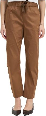 Semicouture Femme, Pantalons, Brun, Taille: 34 FR Buddy Pantalons
