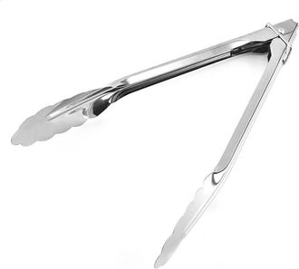 Generic K&uuml;chenzange K&uuml;chenklemme Universalzange Edelstahl-Lebensmittelzange K&uuml;chenhelfer Zum Kochen Grillen Buffet Salat Brotbackofen K&uuml;chenzange K&uuml;chenklemme