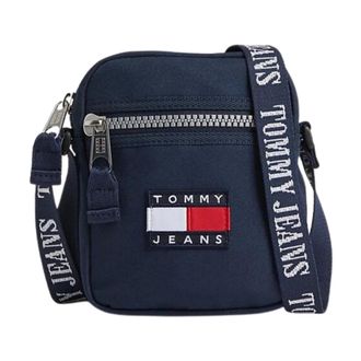 Tommy Jeans Compact Reporter Bag im Colorblock-Design - - Bags - Herren - Blau - ONE SIZE