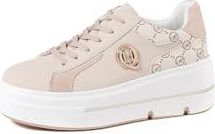 Queen Helena X29-15 Baskets légères à plateforme décontractée pour femme, X30 12 Beige, 40 EU