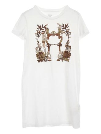 Herm&egrave;s t-shirt Della Cavalleria (ann&eacute;es 2010) - Blanc