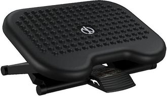 vidaXL Repose-pieds Ergonomique Noir 46x34,5x11 cm