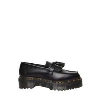 Dr. Martens Femme, Chaussures, Noir, Taille: 39 EU Adrian Quad Platform Loafer