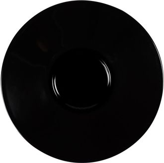 Eschenbach Porzellan Group Porzellan Untertasse 14,5 cm in schwarz