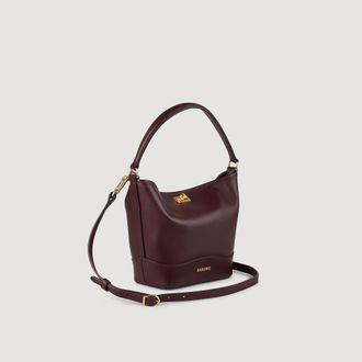 Sandro Sac seau Mini Tangoso en cuir