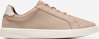 Cole Haan Grand Crosscourt Nubuk Herren Sneakers In Beige