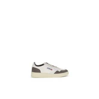 Autry Perforierte LowTop Ledersneakers - - Shoes - Damen - Grau - 38 EU
