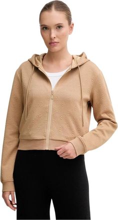 Guess Damen, Sweatshirts & Hoodies, Braun, LGr&ouml;&szlig;e