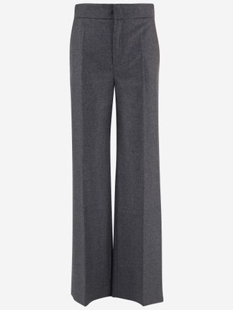 SA SU PHI Pantalon ajust&eacute; en laine et cachemire Sa Su Phi