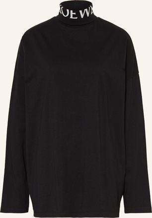 Loewe Rollkragenshirt Aus Jersey schwarz