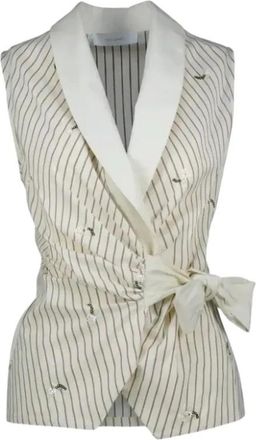 Am&eacute;lie & Am&eacute;lie Femme, Tops, Blanc, Taille: 40 FR Sandra Top