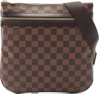 Louis Vuitton sac porté épaule Bosphore à motif Damier Ébène (2008) - Marron
