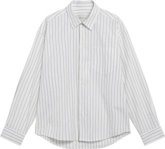 Ami Boxy Langarmshirt - - Shirts - Herren - Wei&szlig; - XL