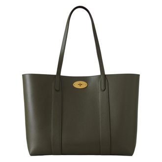 Mulberry Femme, Sacs, Vert, Taille: ONE Size Bayswater Tote Small Classic Grain