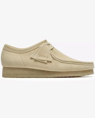 Clarks Wallabee-Schn&uuml;rer aus weichem Wildleder in