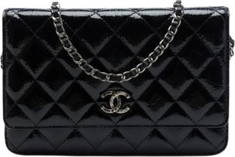 Chanel Pre-owned Wallet on Chain - Femme - Pre-owned - Noir - Taille: ONE Size