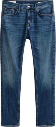 GANT Homme, Jeans, Bleu, Taille: W34 Slim Jeans