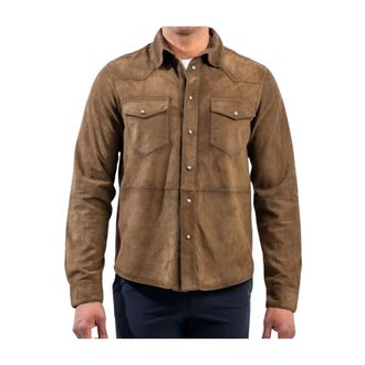 The Jack Leathers Herren, Jacken, Beige, MGr&ouml;&szlig;e