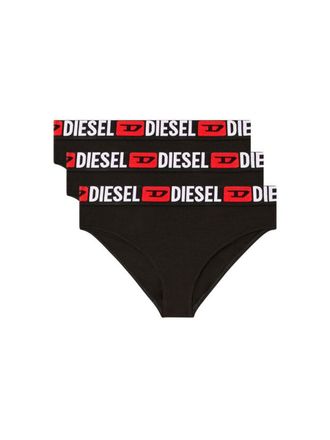 Diesel Cotton-Stretch Briefs - Black