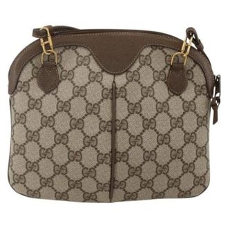Gucci Sac bandouli&egrave;re vintage doccasion - Femme - Pre-owned - Brun - Taille: ONE Size