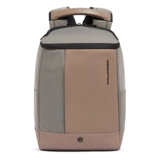 Piquadro Sac &agrave; dos pour ordinateur portable de voyage 13-3 avec protection Rfid - Homme - Sacs - Beige - Taille: ONE Size