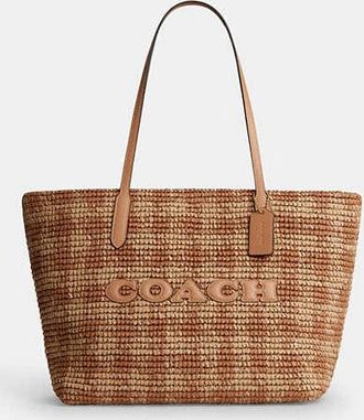 Coach City Tote Mit Gingham-Print