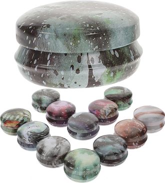 BESPORTBLE TOBBOMEY 12 St&uuml;ck Kerzengl&auml;ser aus Metall mit Deckel Kompakte Vorratsdosen f&uuml;r Lippenbalsam und Cremes Vielseitig f&uuml;r Kerzenherstellung und Bastelbeda