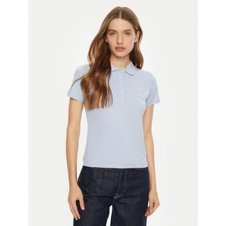 Guess Poloshirt W5RP47 KARS2 Blau Regular Fit