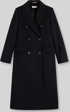 Tommy Hilfiger Slim Fit Mantel aus Woll-Mix