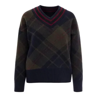 Barbour Femme, Pulls, Multicolore, Taille: 40 FR Tricot col V