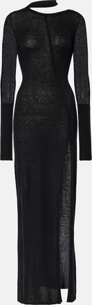 DIDU Maxikleid aus Wolle