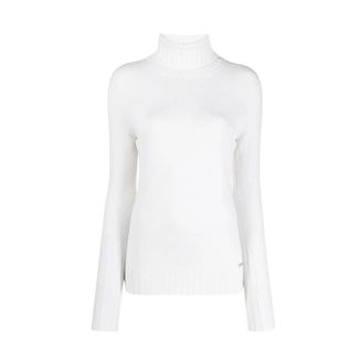 Kiton Rollkragenpullover aus Wolle - - Knitwear - Damen - Wei&szlig; - S