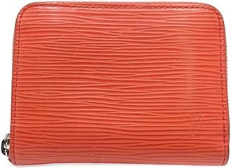 Louis Vuitton Porte-monnaie Pre-owned - Femme - Pre-owned - Orange - Taille: ONE Size
