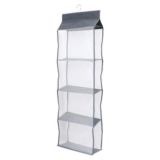 BESPORTBLE Gro&szlig;er H&auml;ngeorganizer mit Transparenter Sichtfenster Faltbarer Aufbewahrungstasche f&uuml;r Kleidung Taschen und Haushaltsgegenst&auml;nde Platzsparend und Viel