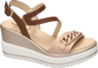 Nero Giardini Femme, Chaussures, Rose, Taille: 38 EU E615962D Sandale Compens&eacute;e