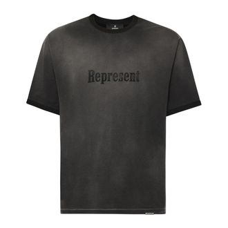 Represent Ringer T-Shirt - - Tops - Herren - Schwarzk - M