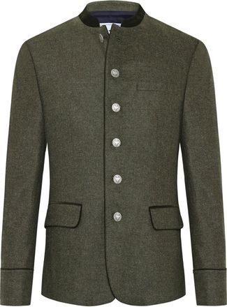 Amsel Janker in Lodenqualit&auml;t mit M&uuml;nzkn&ouml;pfen, leicht tailliert in