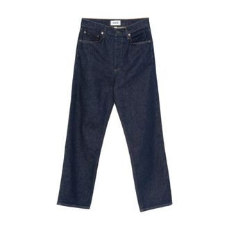 A Gold E High-Rise Gerades Jeans - - Jeans - Damen - Blau - W28