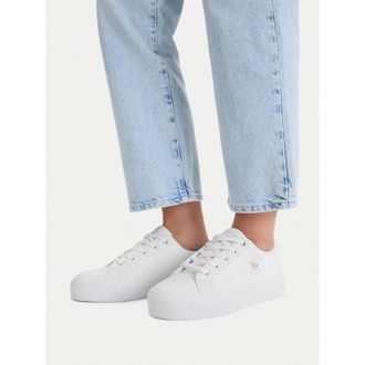 Beverly Hills Polo Club Sneakers aus Stoff Beverly Hills Polo Club CEOWB-BHPC040W Wei&szlig;