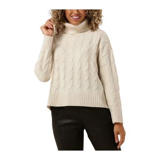 Moss Copenhagen Damen, Strickwaren, Beige, MGr&ouml;&szlig;e