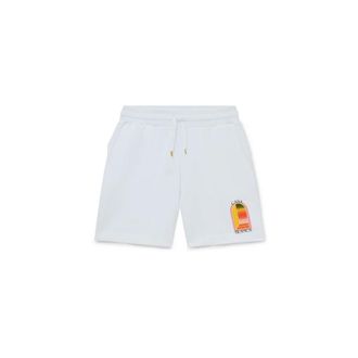 Casablanca Gradient Arch White Shorts - - Shorts - Herren - Wei&szlig; - 2XL