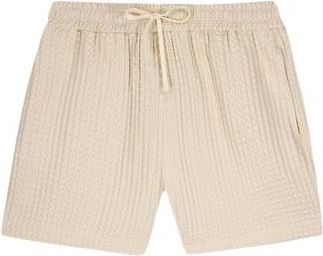 Maison Labiche Short Herelle en coton gaufr&eacute;
