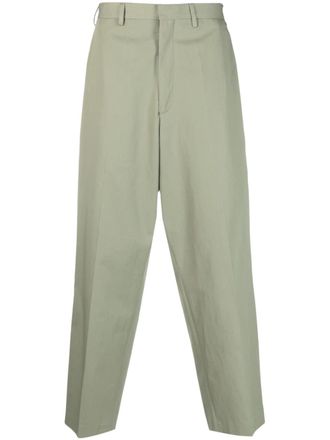 &Eacute;tudes Studio Weite Cropped-Hose - Gr&uuml;n