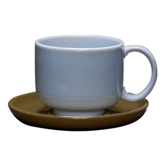 H&uuml;bsch Tasse et sous-tasse Amare H&uuml;bsch