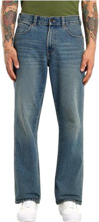 Dickies 954 Relaxed Straight Work - - Jeans - Herren - Blau - W34 L32